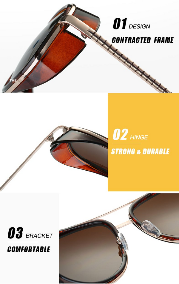 Iron Man 3 Tony Stark Sunglasses Retro Vintage Avengers - Lush Crate ...