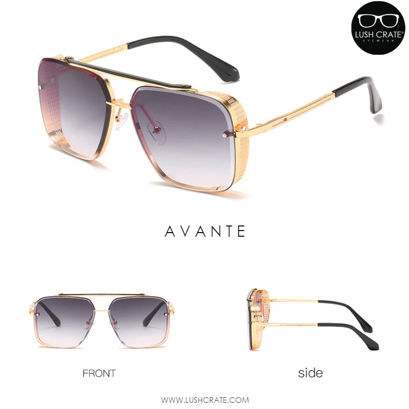 Mach Avante Metal Navigator Sunglasses - Stylistically Advanced Eyewear ...
