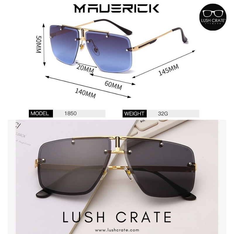 Maverick Navigator Sunglasses Lush Crate Eyewear Lush Crates