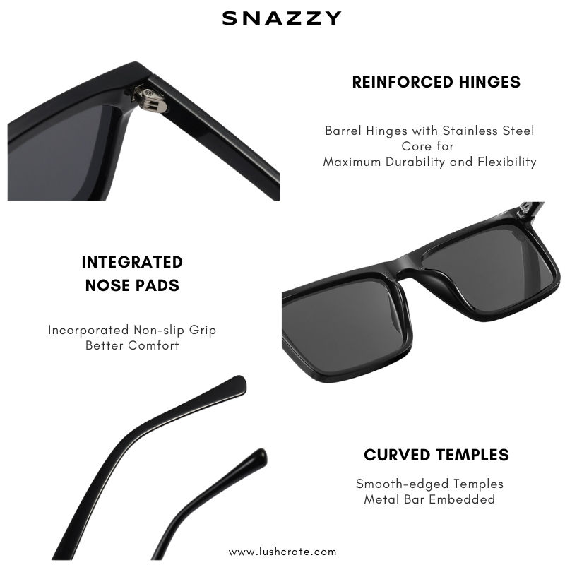Snazzy Polarized Sunglasses | Lush Crate Eyewear - Lush Crates